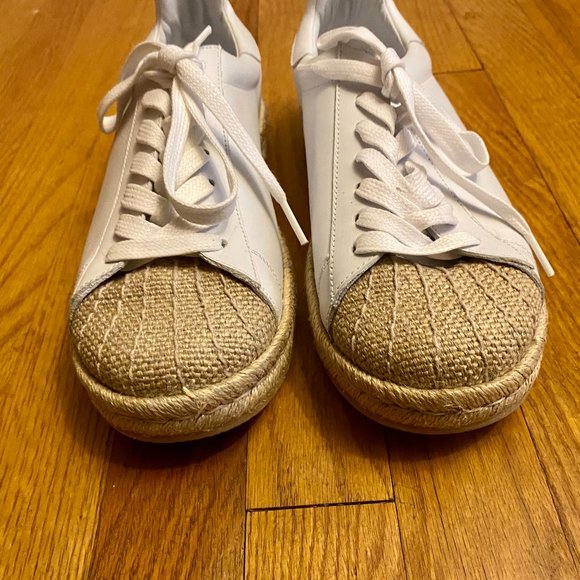Alexander Wang | Shoes | Alexander Wang White Rian Espadrille Sneakers | Poshmark